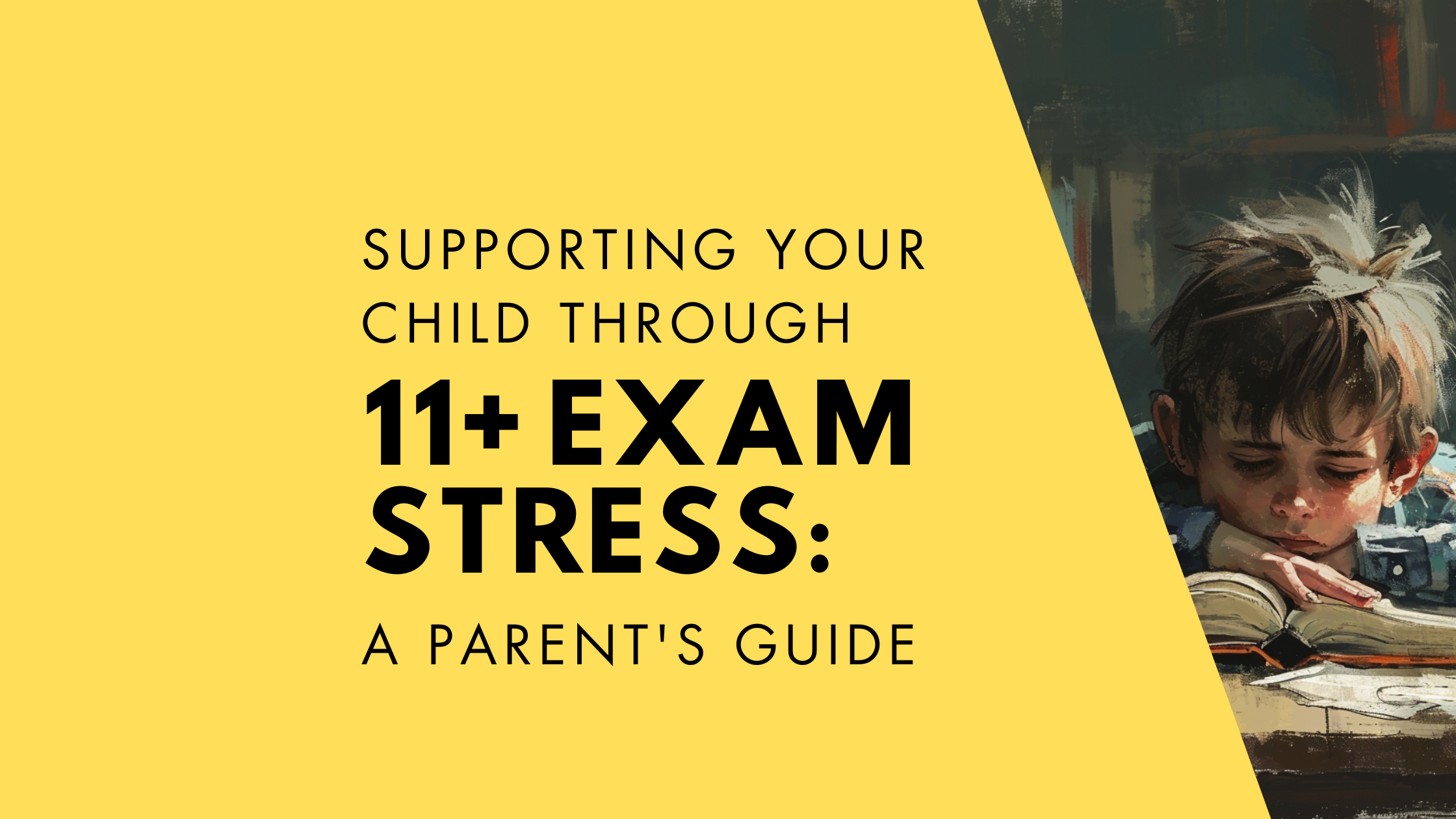 Supporting Your Child Through 11+ Exam Stress: A Parent's Guide