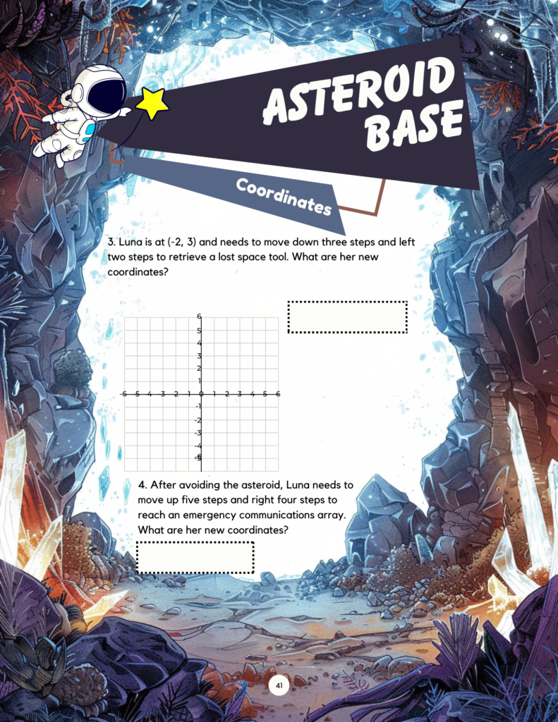 Luna and Astro's Space Adventures: Exploring the Mathematical Galaxy ...